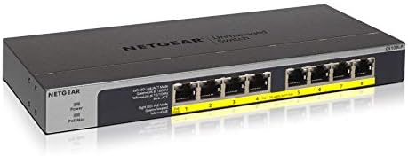 NETGEAR 8-Port Gigabit Ethernet Smart Managed Plus Switch (GS108Ev3 ...