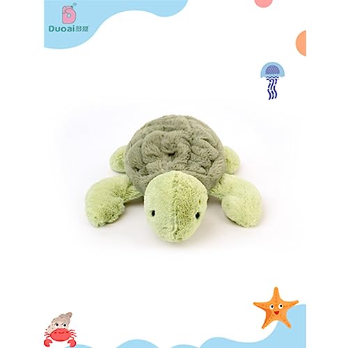OUKEYI 12″ Weighted Plush Cute Turtle Stuffed Animals, Soft Sea Turtle ...