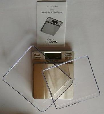 Smart Weigh Digital Pro Pocket Scale with Back-Lit LCD Display, Tare ...