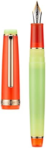 Amazon.com : Jinhao 82 Acrylic Fountain Pen, Iridium Fine Nib with Ink ...