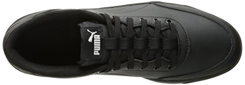 Buy PUMA Men's Court Breaker L Mono Sneaker,Puma Black-Puma Black,14 M ...