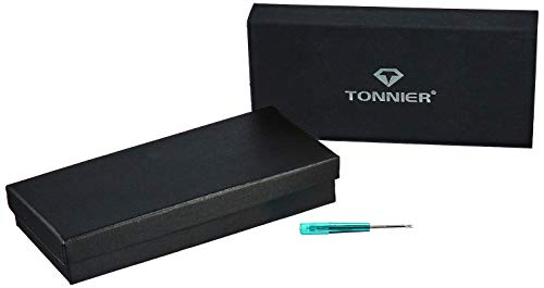Tonnier Stainless Steel Slim Men Watch -$11.48(56% Off) – Mojosavings.com