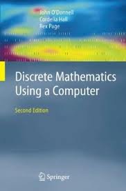 Discrete Mathematics Using a Computer 2nd (second) edition | Amazon.com.br