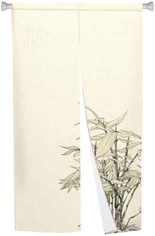 Amazon.com: next.design Noren Japanese Style Doorway Curtain with a ...