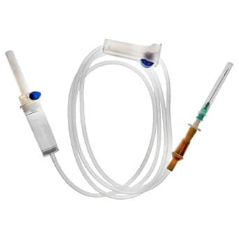 13PCS IV Extension Set, I.V Tubing,Sterile Individual Packaging for Lab ...