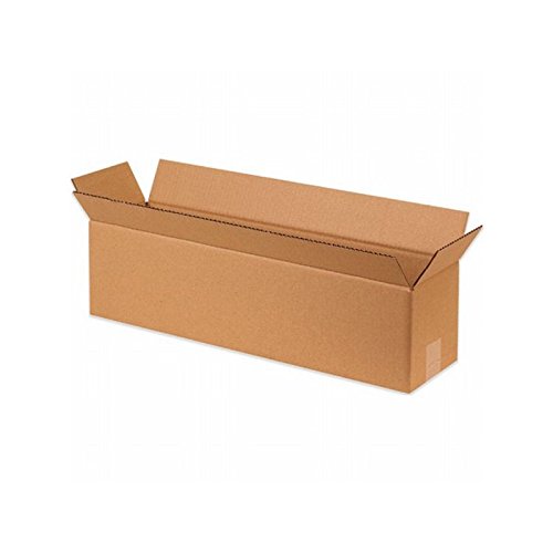 Amazon.com: Box Packaging Corrugated Box, 20" x 4" x 4", Kraft - Bundle ...