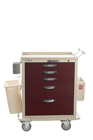 Amazon.com: Blue Bell Medical 89038 BAC-24, Standard Treatment Cart ...
