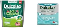 Amazon.com: Dulcolax Soft Chews Saline Laxative Mixed Berry (60ct ...