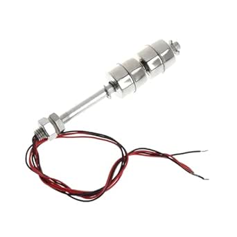 Liquid Level Sensor Float Switch 100mm High Temperature Resistant Stainless Steel Water Level ...
