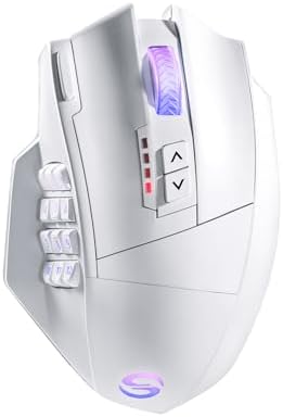 Amazon.com: UtechSmart Venus Pro RGB Wireless MMO Gaming Mouse, 16,000 ...