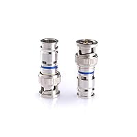 Amazon.com: THE CIMPLE CO BNC Compression Connector for RG6 Coaxial ...