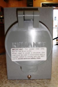 Reliance Generator Rainproof Receptacle Kit 20 or 30 AMP Twistlock PB20 ...