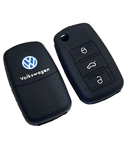 AP-Silicone Smart Key Cover for for Polo/Vento/Jetta/Passat Flip Keys ...