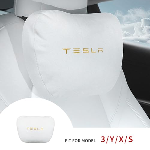 Snapklik.com : Powlamks Seat Headrest Pillow Tesla Neck Pillow Designed ...