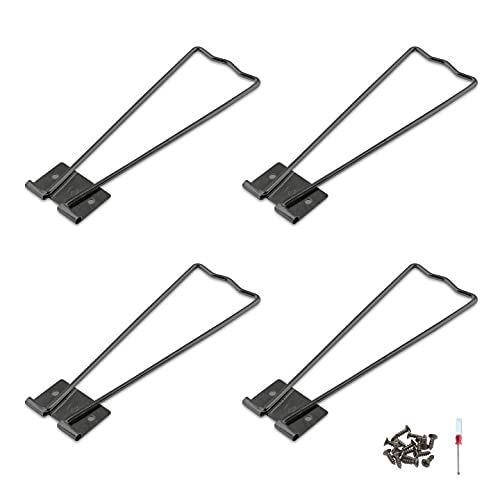 Amazon.com: Jersvimc 4Pcs Black Frame Easel Back Stand, Iron Picture ...