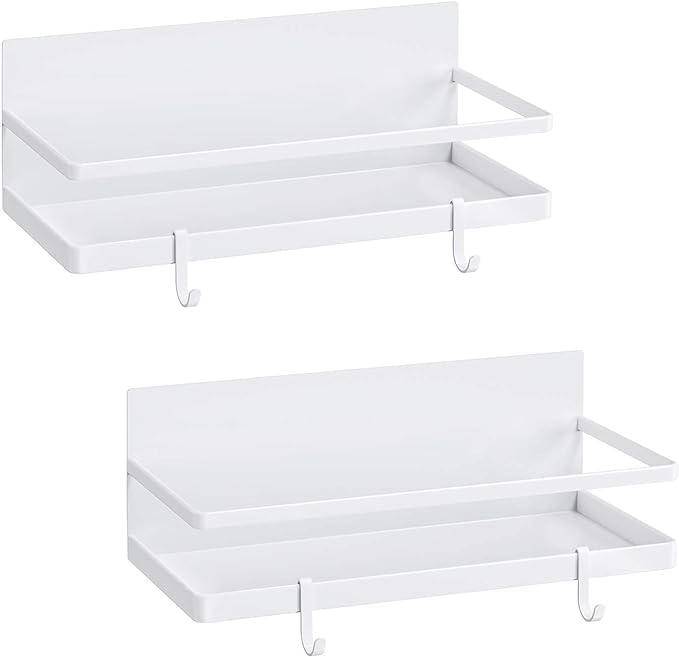 Amazon.com: AUVAHOX Magnetic Spice Rack, Strong Magnetic Shelf with 4 ...