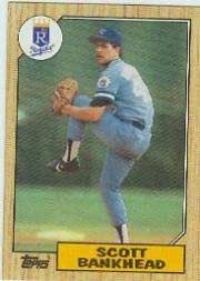 Amazon.com: 1987 Topps Baseball Card #508 Scott Bankhead : Collectibles ...