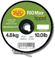 Amazon.com : Rio RIOMax Plus Tippet 8lb 4kg : Fly Leaders And Tippet ...