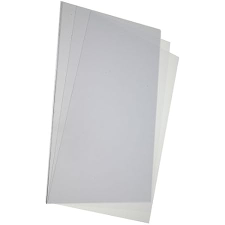 A4 Acetate Sheets - 5 Pack of Clear PVC Sheet | Acetate A4 Thin Plastic ...