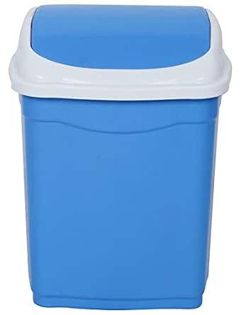 Aristo Small Plastic Swing Dustbin,16 Ltr (BLUE) : Amazon.in: Home ...