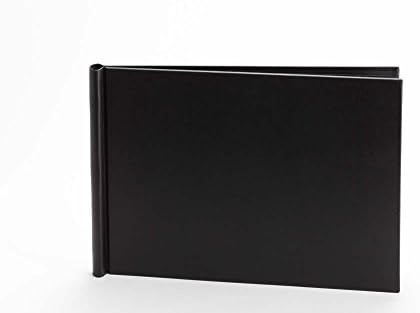 New -Black A4 Landscape Sized Soft Leather Effect Springback Binder 1 ...