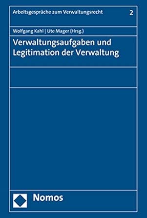 Amazon.com: Verwaltungsaufgaben Und Legitimation Der Verwaltung ...
