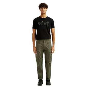 Buy Levi's Men's Olive Slim Fit Cargos at Amazon.in