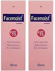 Facemoist Day Cream with SPF 15 for Dry Skin 60g Pack of 2 : Amazon.in ...
