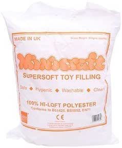 White Polyester Toy Filling: 250g : Amazon.co.uk: Baby Products