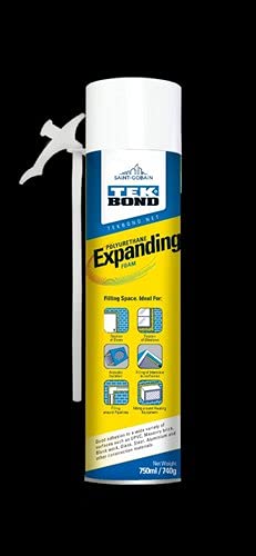 TEK BOND Pack of 3 Multipurpose Expandable PU Foam Insulation Sealant ...