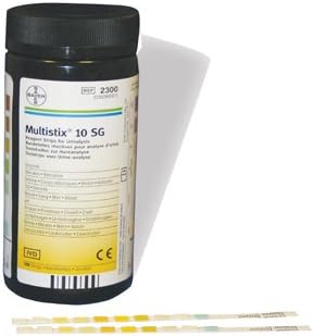 MULTISTIX 10 SG Test Strips (Pack of 100) : Amazon.co.uk: Health ...