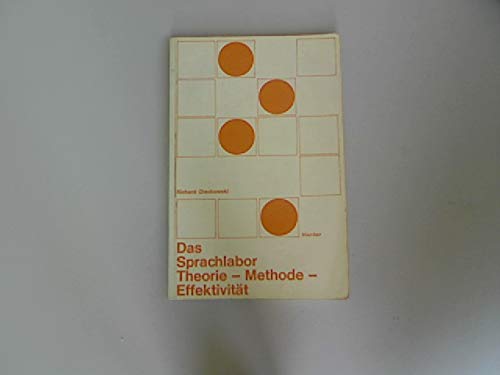Das Sprachlabor. Theorie - Methode - Effektivität. : OLECHOWSKI ...