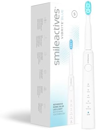 Amazon.com: smileactives Vibrite Sonic Power Electric Toothbrush, Teeth ...