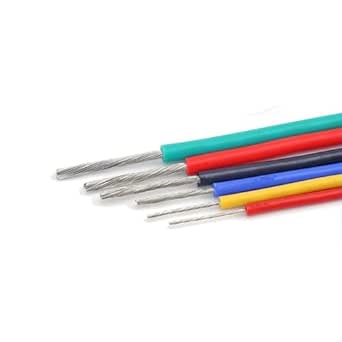 Trunking Solid 1 Meter UL1007 UL1015 Heat Resistant Electric Wire 16AWG 18AWG 20AWG 22AWG 24AWG ...