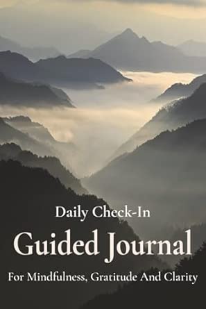 Amazon.com: Daily Check-In Guided Journal: For Mindfulness, Gratitude ...