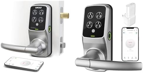 Lockly Duo Interconnected Deadbolt+Latch (PGD678W) and Secure Pro Wi-Fi ...