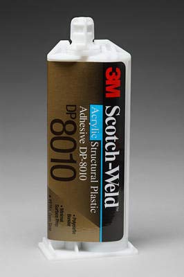 3M Series DP8010 Scotch-Weld Structural Plastic Adhesive, 45 mL, Blue ...