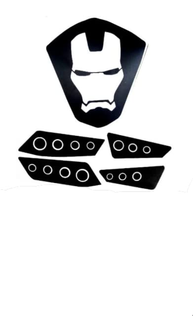 Ntorq Iron Man Tail Light Sticker (Pack of 5) : Amazon.in: Car & Motorbike