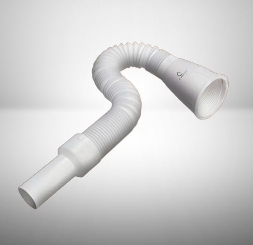 CUROVIT Pvc Flexible 1-1/4" Waste Pipe for Easy Flow & Effortless ...