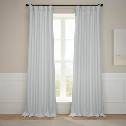 Amazon.com: HPD Half Price Drapes - Faux Linen Curtains for Living Room ...