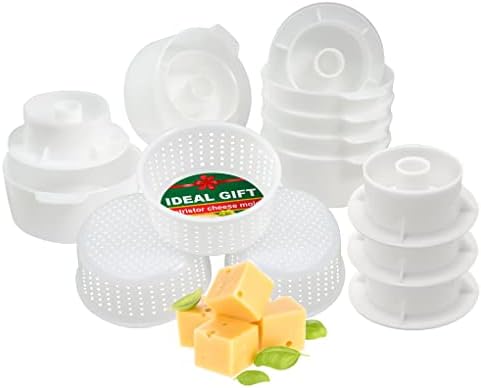 Amazon.com: Cheese Making Kit Beginners - 6 pcs Cheese Mold with a ...