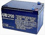 Amazon.com: 12 Volt 12 ah Security Alarm Battery replaces GS Portalac ...