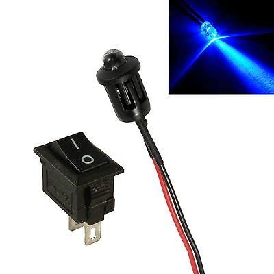Flashing Blue Car Dummy Fake Alarm LED + Switch 12V : Amazon.co.uk: DIY ...