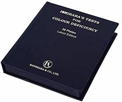 CARE VISION ishihara Book | Ishihara colour Vision Book | Color ...