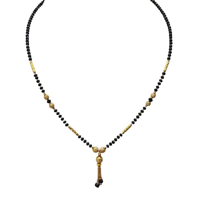 Buy JRG Fancy Dokiya Style Short Mangalsutra Design for Womens ...