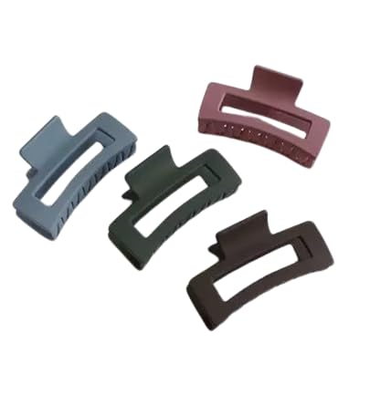 Hair Claw Clips, Acrylic Hair Clips,Tortoise Shell Grip Pin Teeth Clamp ...