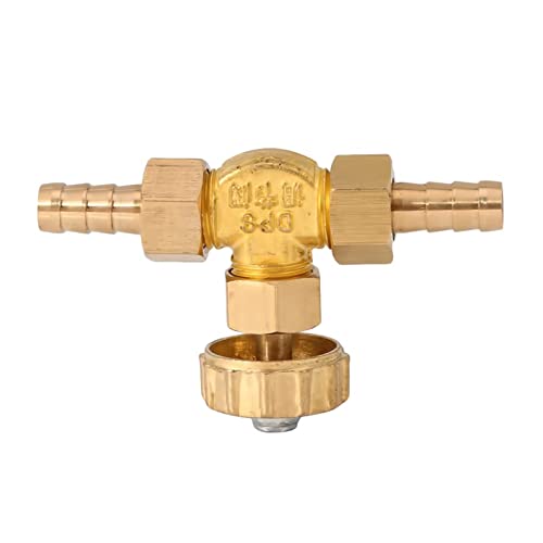 CHANWA Valve 8mm/10mm 1 Mpa Water Valve ID Hose Barb Brass Parallel ...