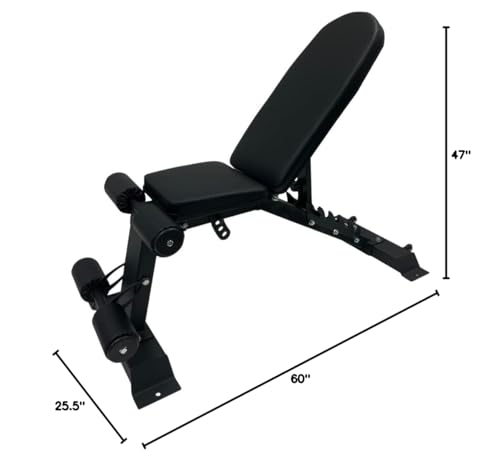 Snapklik.com : HulkFit Heavy Duty Adjustable Foldable Multi-Purpose ...