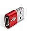Red Usb C 3.1 To Usb 3.0 Adapter - Type-C Female To Male For Android ...