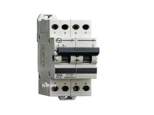 Larsen and Toubro 63A 2Pole Changeover MCB type Switch (L&T Make ...